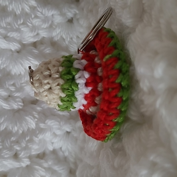 Handcrafted | Accessories | Handmade Crochet Sombrero Keychain With ...